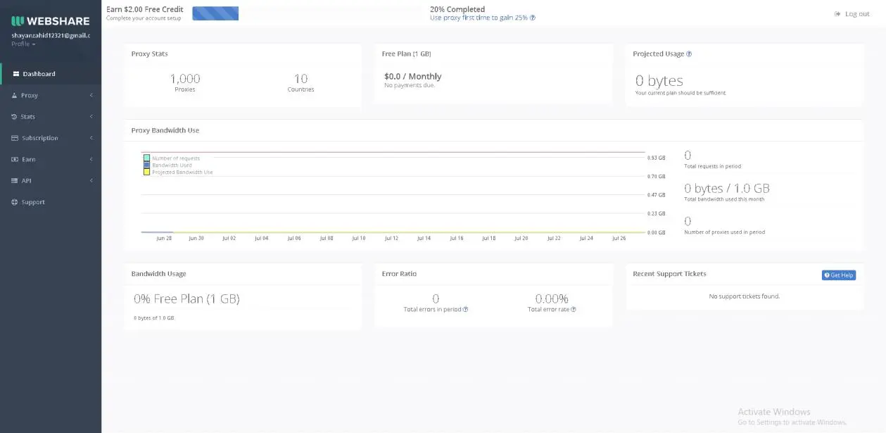 Webshare Review 2022 - Do really offer Free Private Proxies & Why 3.5 ...