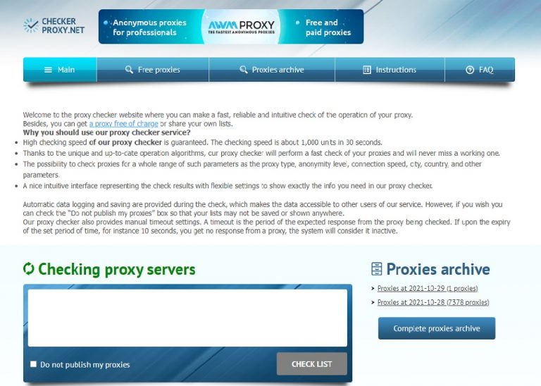 5 Best Online Proxy Checker to Test Proxies Live or Dead (2025 Updated ...