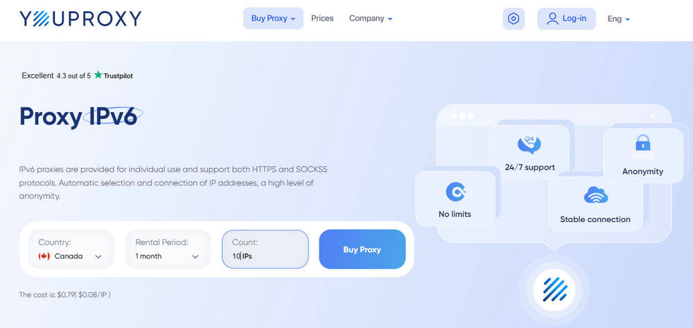 2026 年 7 家最佳 IPv6 代理提供商 - 愚蠢的代理