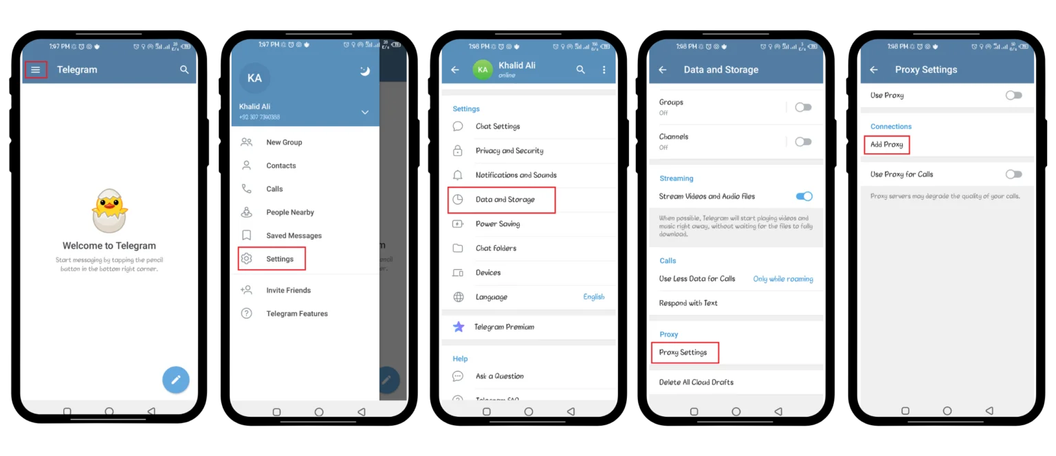 如何在 Telegram 上设置代理？(适用于桌面、安卓、iOS 和 Web） - StupidProxy